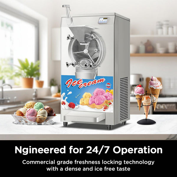Gongly lce Cream Maker for Commercial Use,ltalian Hard lce Cream Makin ...